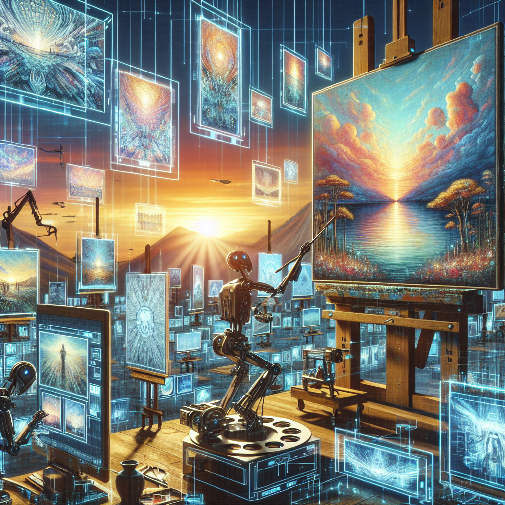 "The Future of Art: AI-Generated Masterpieces Revolutionize Print-on-D ...