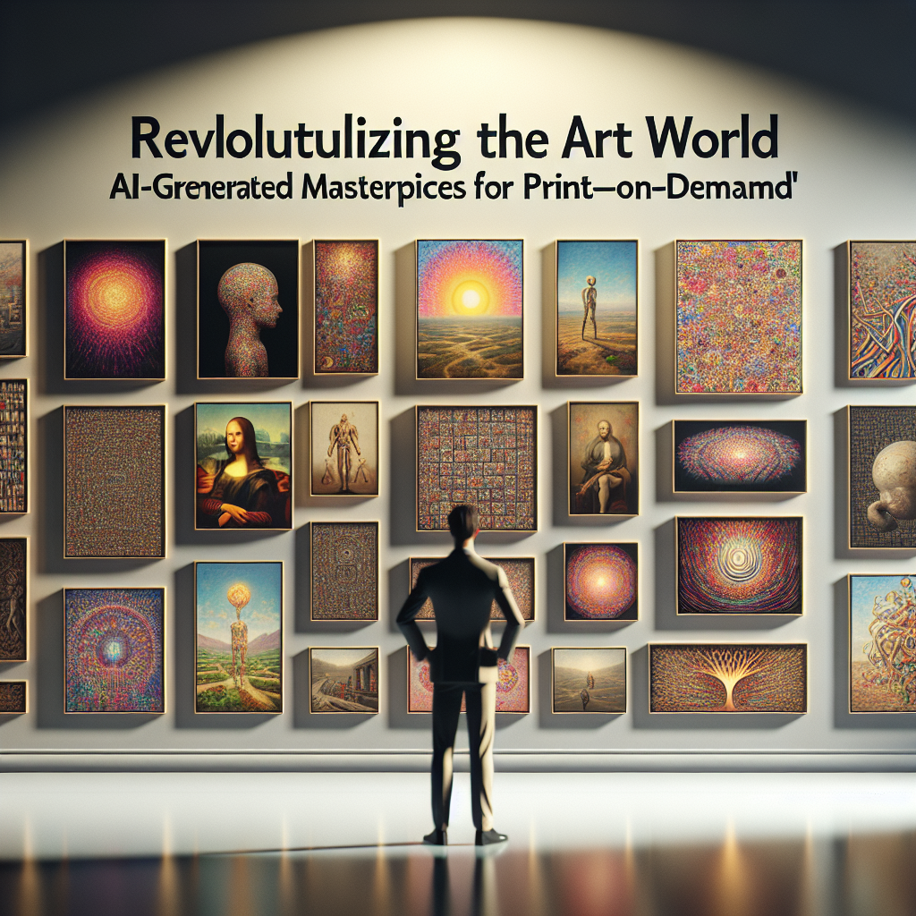 "Revolutionizing the Art World: AI-Generated Masterpieces for Print-on ...